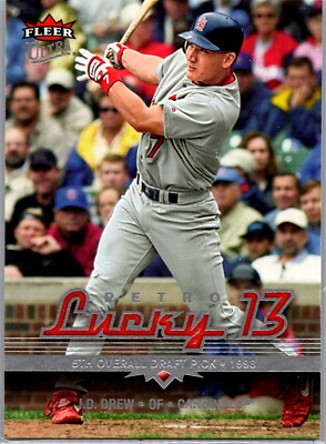 2006 Ultra #233 J.D. Drew Lucky 13 | eBay