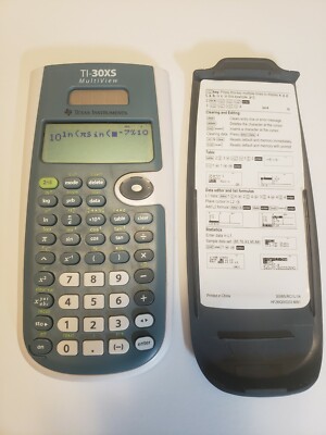 Texas Instruments TI-30XS MultiView Scientific Calculator with Cover ...