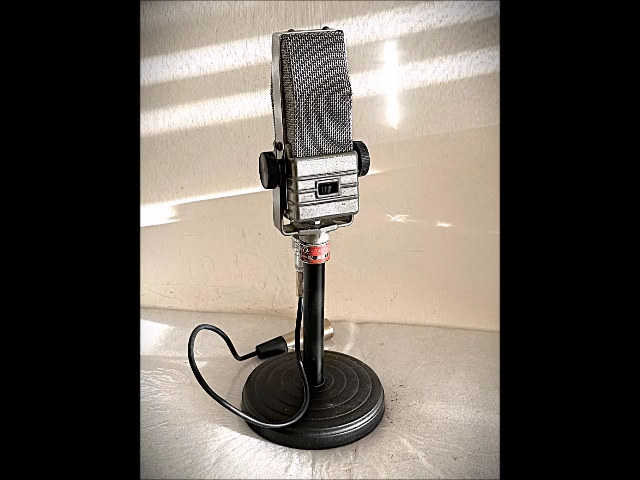 Rare Vintage 1940s Electro Voice V1 Ribbon Microphone w/stand, cable ...
