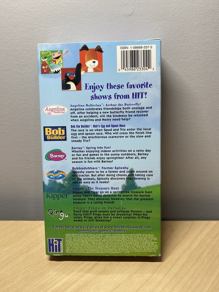 HIT Entertainment Chidrens Favorites Spring Into Fun(VHS 2004)Barney ...