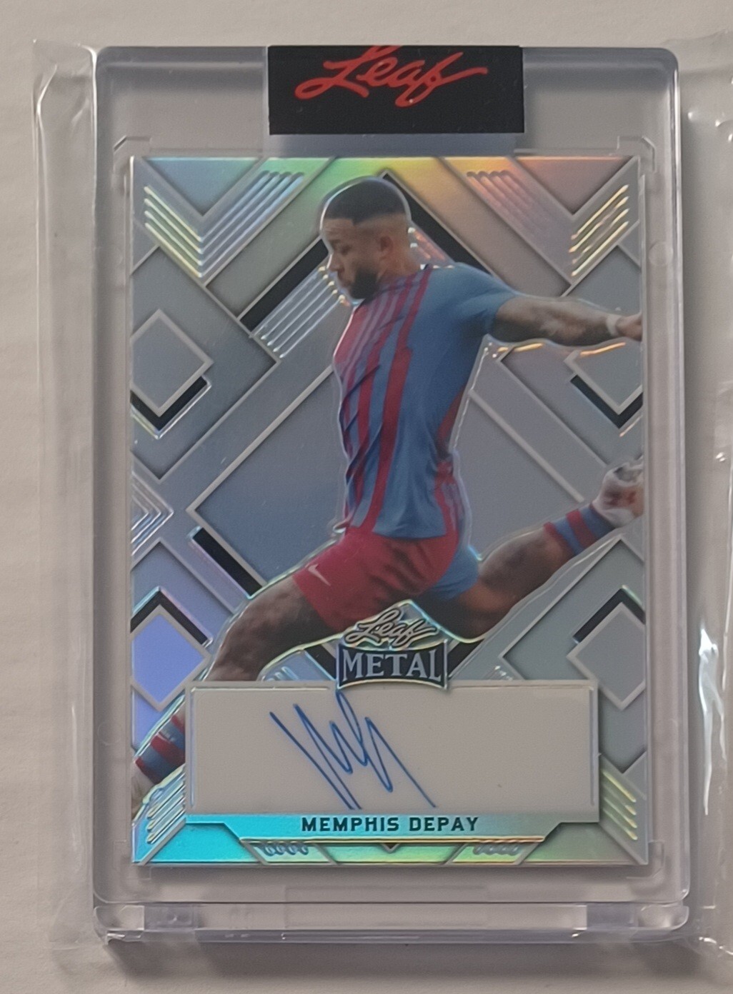 Memphis Depay Lot of 10 Cards With 1 Auto & 1 Game Used + 2 Refractors ...