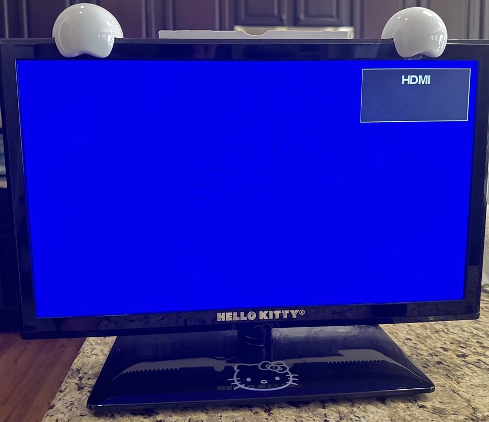 Hello Kitty 19" Sanrio LED HDMI TV or PC Monitor W Power Cord And ...