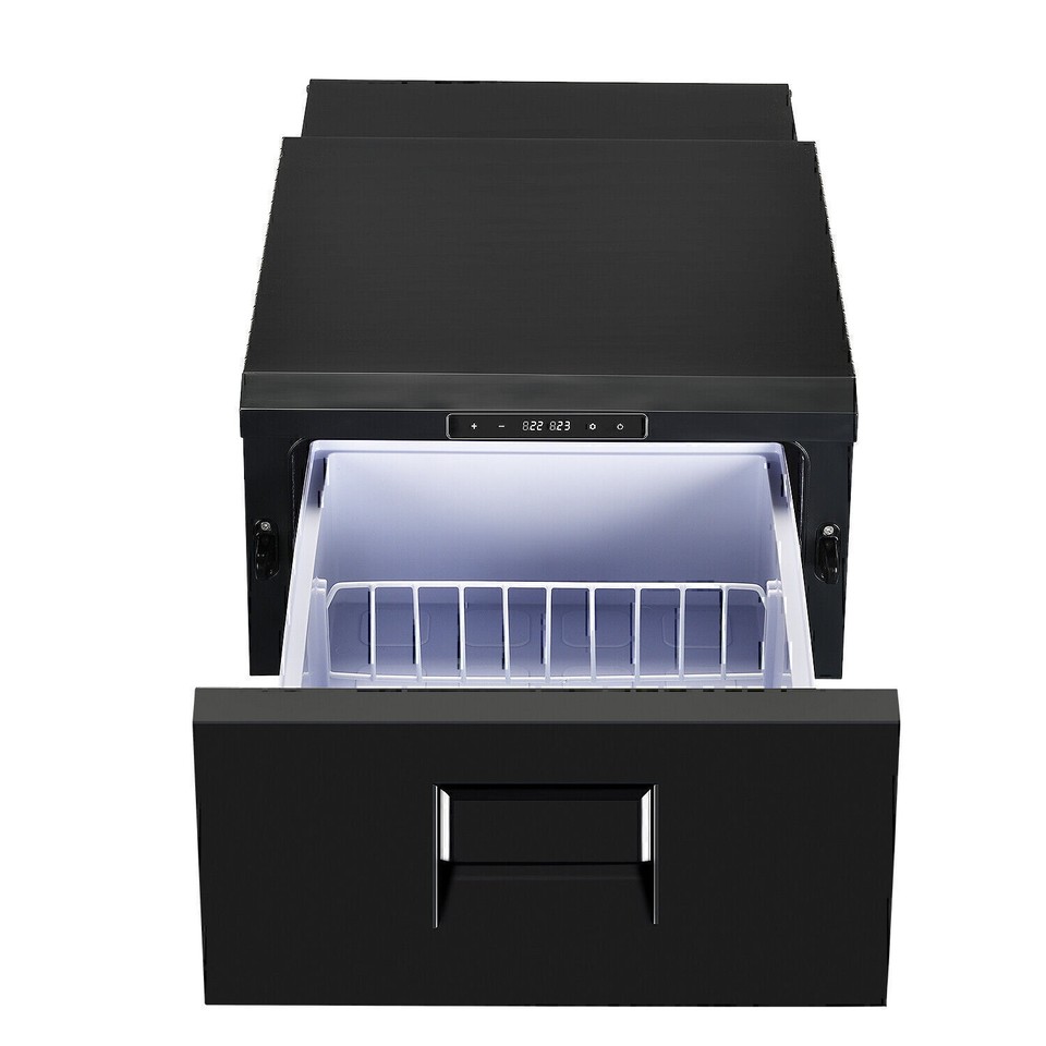 GEARZAAR 12 VOLT COMPRESSOR DRAWER FRIDGE 20L FOR CAMPERVAN MOTORHOME ...