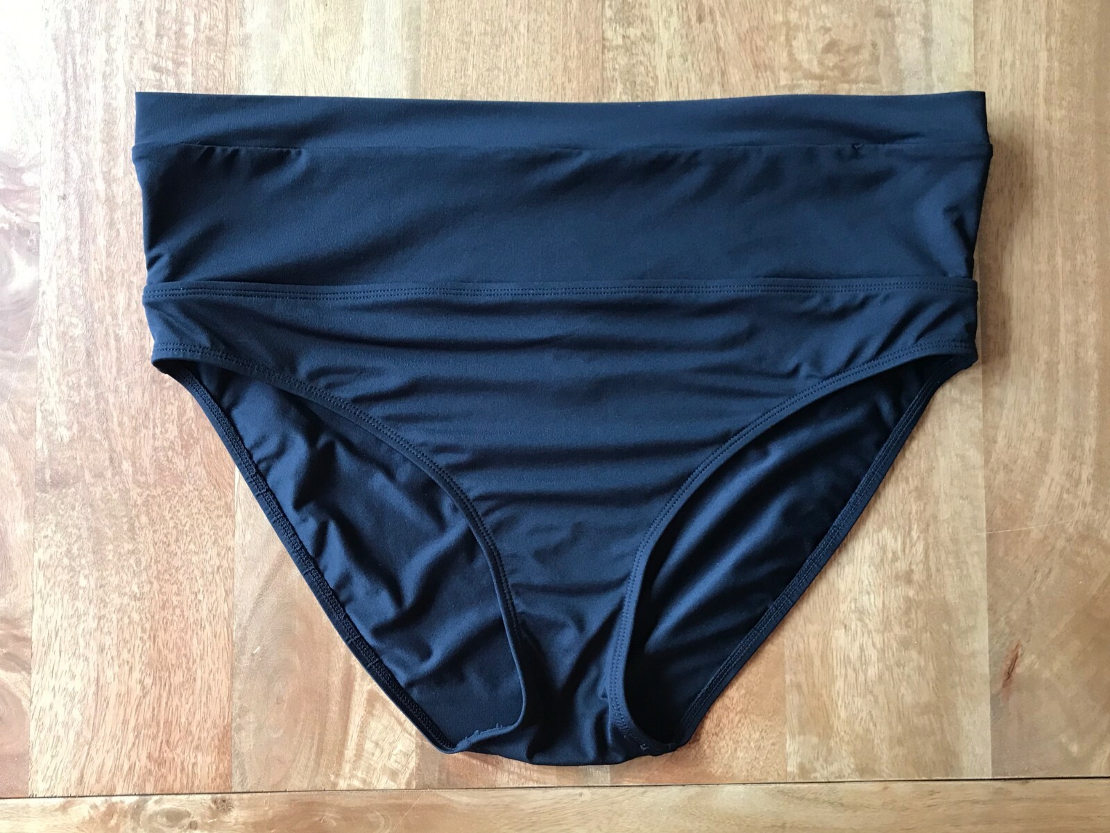 Panache Swim Bikini Brief Bottom Foldover Style Black… - Gem