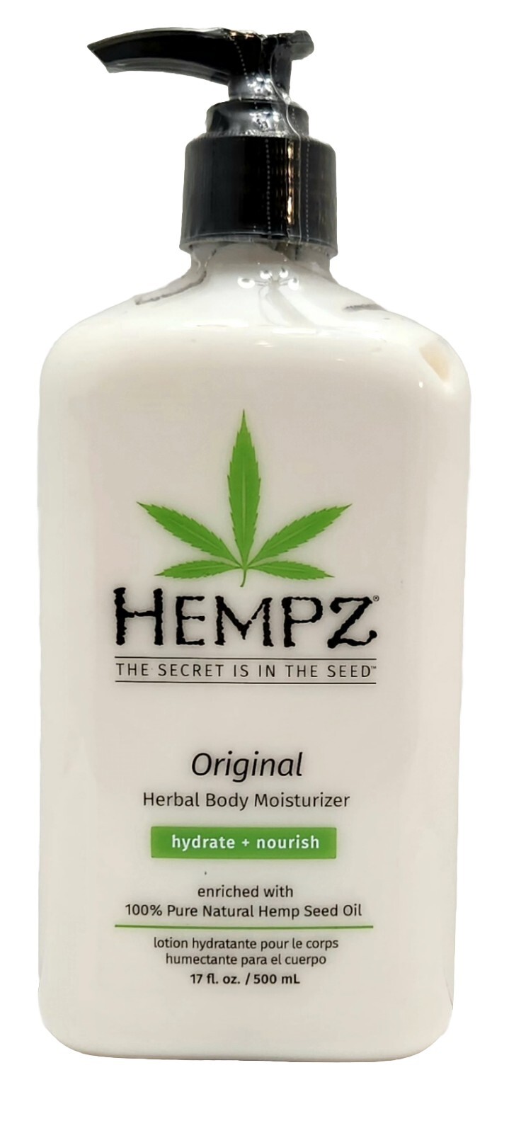 Hempz Original Herbal Body Moisturizer Lotion, Hydrates And Nourishes ...