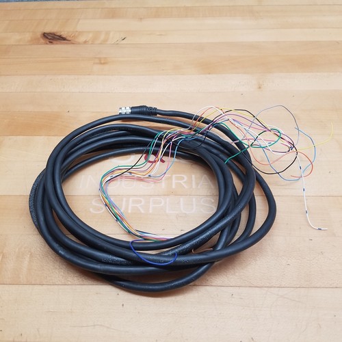 Keyence OP-87354 Control Cable, 15ft, 12-Pin, 12-Wire, 1018HM002 ...