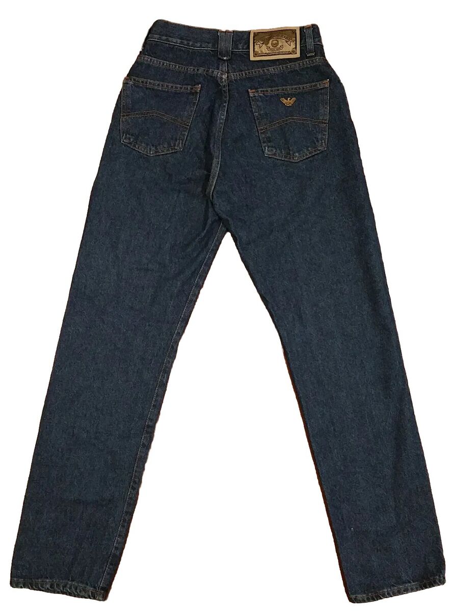 Vintage 90s Georgio ARMANI Jeans men Blue Wash High waist Vintage 90s Georgio ARMANI Jeans men Blue Wash High waist