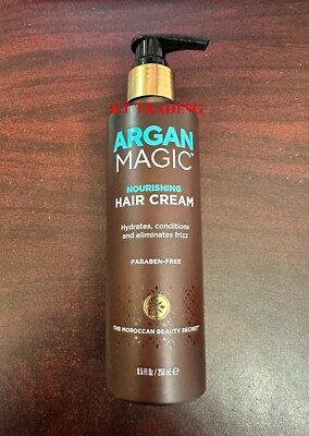 ARGAN MAGIC™ NOURISHING Leave-In HAIR CREAM Hydrate Condition Eliminate ...