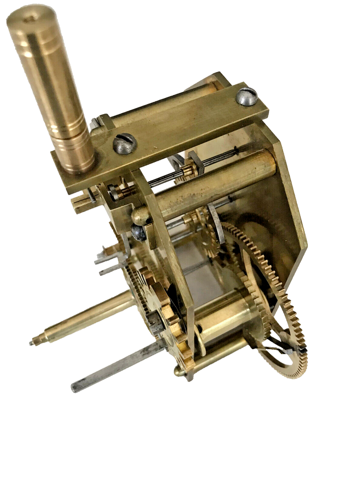 E Howard Movement for Model 28 Gallery Clock w/Original E Howard Key c ...