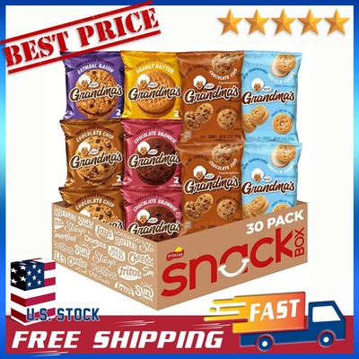 Grandma’s Cookies Variety Pack Flavored Cookies Snacks (30 Pack) | eBay