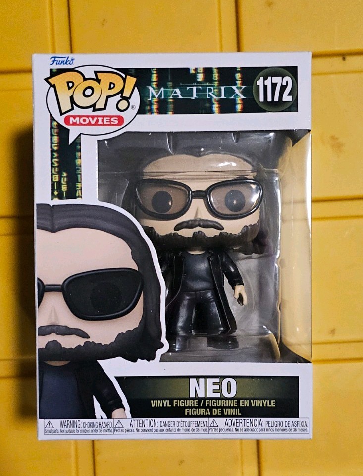 Funko Pop! Vinyl: The Matrix Neo #1172 brand New Still In Funko Packing ...