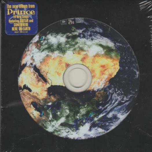Prince: Planet Earth w/ Artwork MUSIC AUDIO CD album Guitar Somewhere ...
