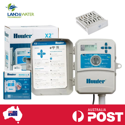 Hunter X2 Hydrawise™ 8 Station Outdoor Smart Irrigation Controller with ...