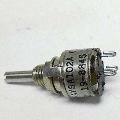 RV6NAYSA102A CLAROSTAT VARIABLE RESISTOR 1 KILOHM/ .5 WATTS NEW OLD ...