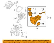 GM OEM Air Inlet-intake Tube Duct Hose 10118742 for sale online | eBay