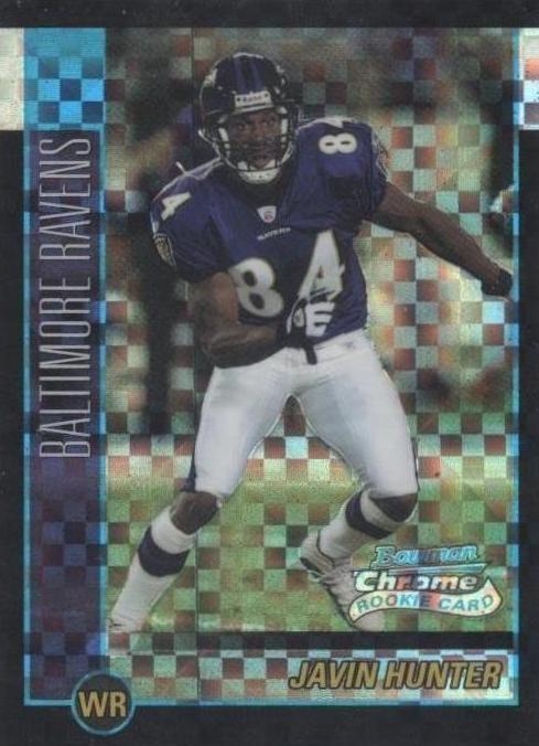 2002 Bowman Chrome - Javin Hunter #146 X-Fractor /250 (RC) for sale ...