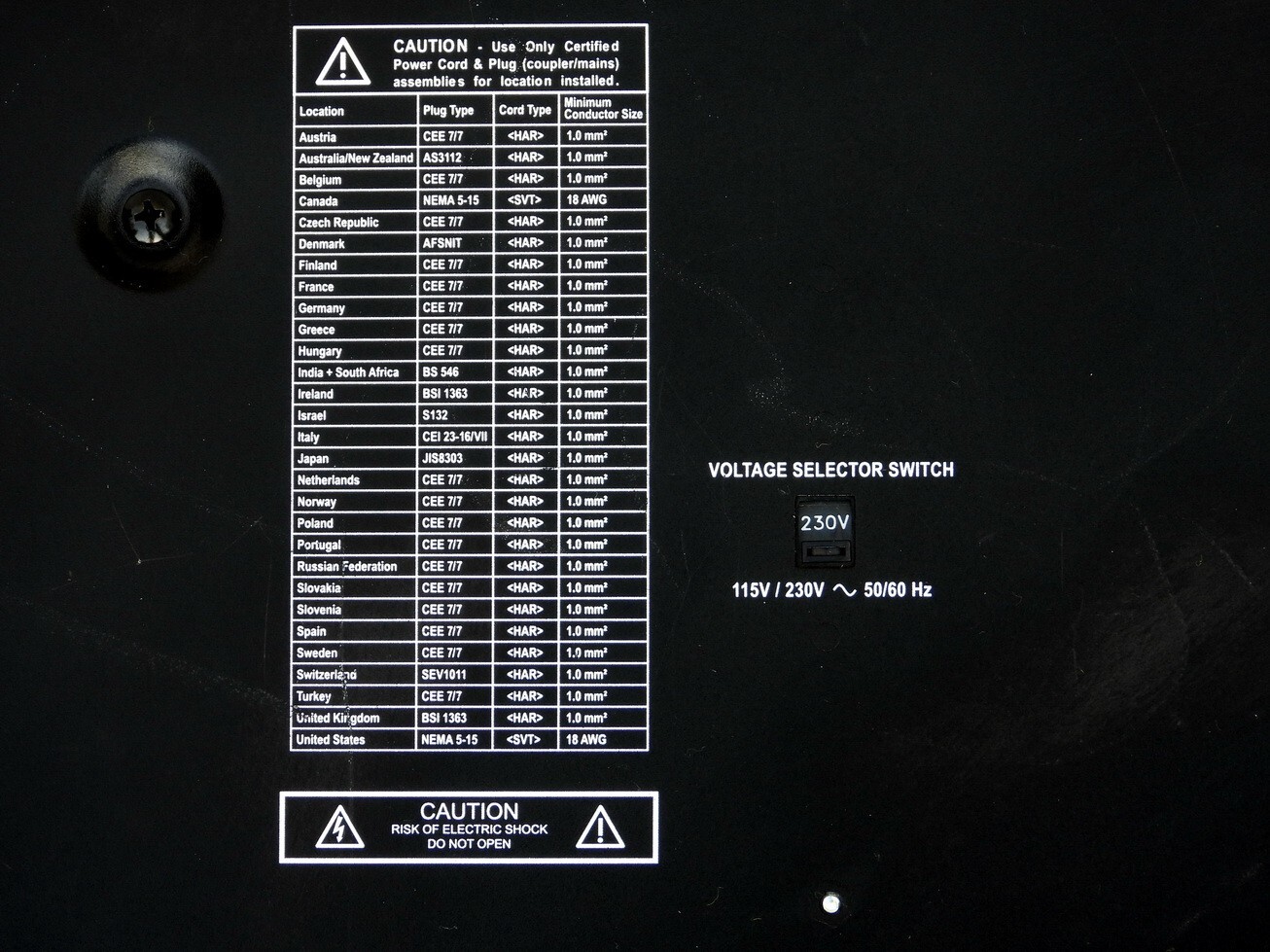 NETWORK VIDEO TECHNOLOGIES NV-16PS10-PVD POWER SUPPLY CABLE INTEGRATOR ...