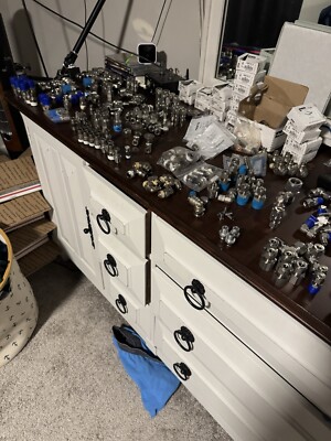 Lot Of Instrument Fittings Swagelok, Parker Legris 316L | eBay