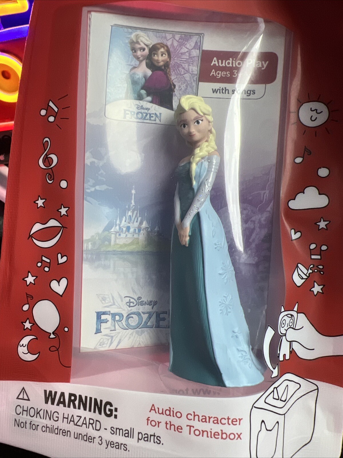 Tonies Disney Frozen Elsa Tonie, Audio Play Figurine (100005100) for ...