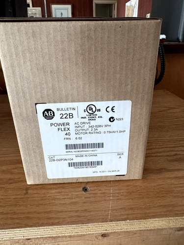 AB Power Flex 40 0.75kW/1.0HP 22B-D2P3N104 | eBay
