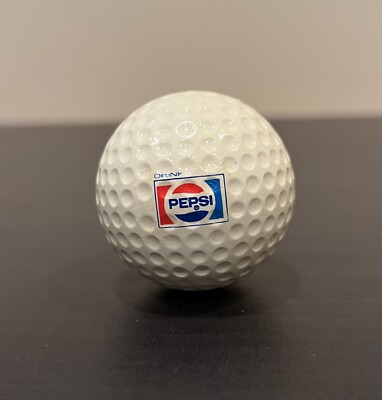 Vintage 1970s Pepsi Logo Golf ball - Unused - Vintage Pepsi ...