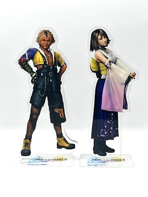 Final Fantasy X: Tidus & Yuna 2D Vinyl Stand Figure Model Set - FREE ...