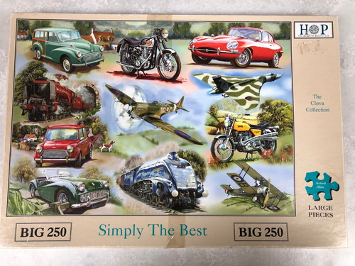 Jigsaw Puzzle Large piece 250 piece "Classics" by House of Puzzles ...