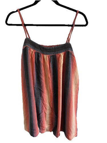 Rip Curl Juniors Mini Dress XL Spaghetti Strap Beachy Boho Multicolor ...