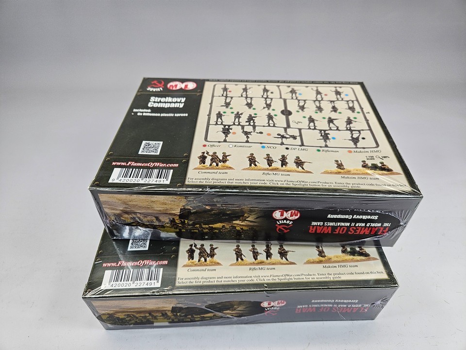Flames of War SBX33 Strelkovy Company (plastic) x2 | eBay