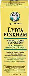 Lydia Pinkham Liquid Herbal Supplement Menstruation and Menopause ...