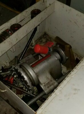 Ridgid #300 Pipe Threader w/Tooling & Tri-Stand, Ridgid Hand Threader ...