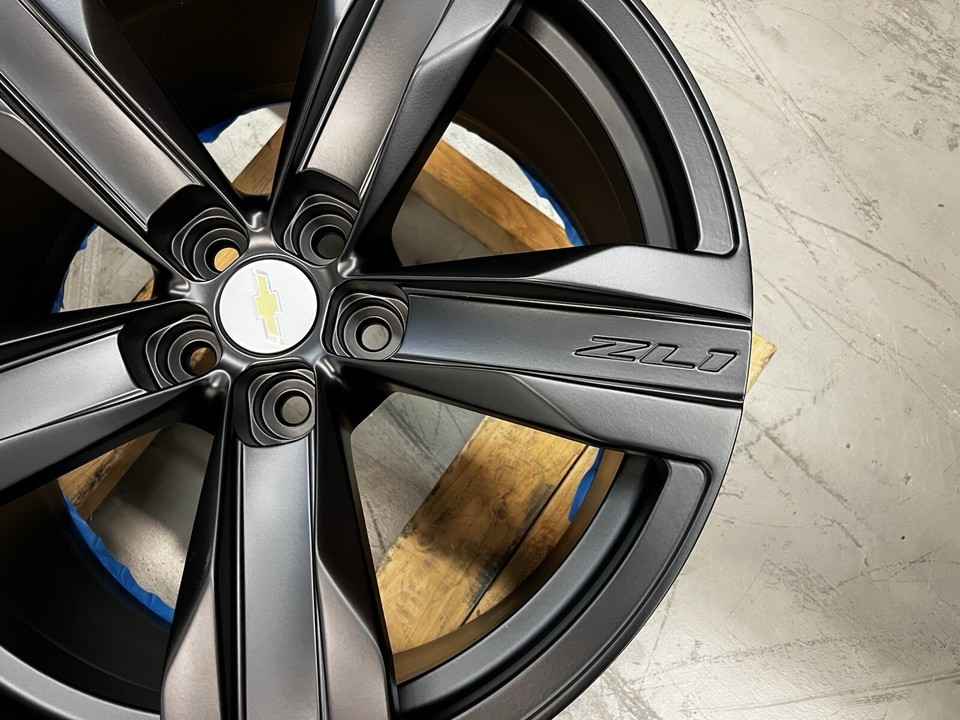 20” GM OEM CAMARO ZL1 ZL-1 FORGED ALCOA WHEELS RIMS STOCK FACTORY 2010 ...