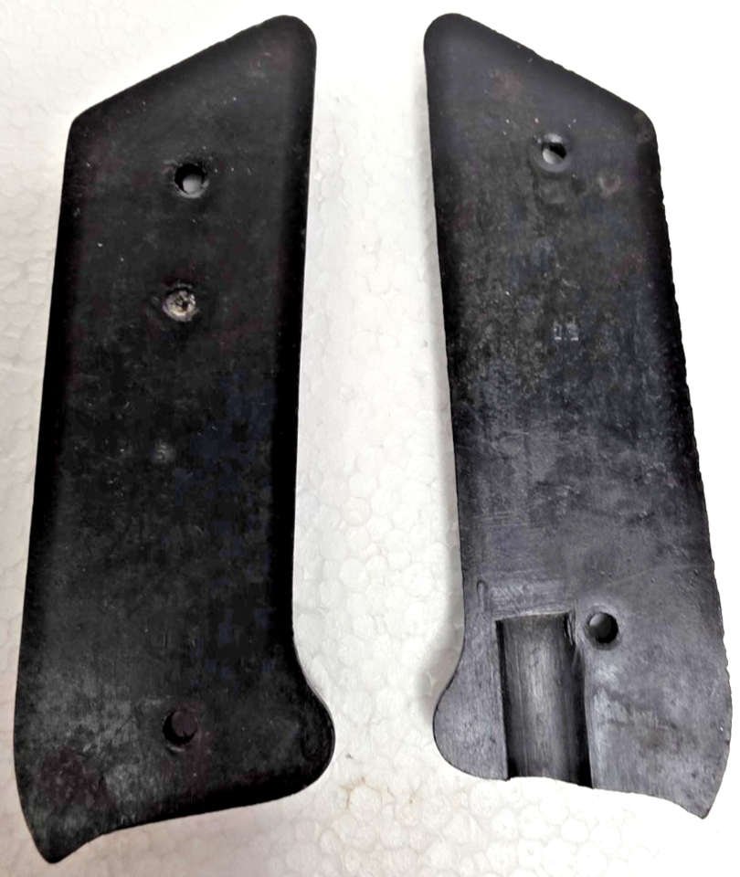 Early Ruger Standard Model Grips Black Checkered Plastic Grip w ...