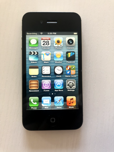 Apple iPhone 4s RARE iOS 6 | Black | eBay