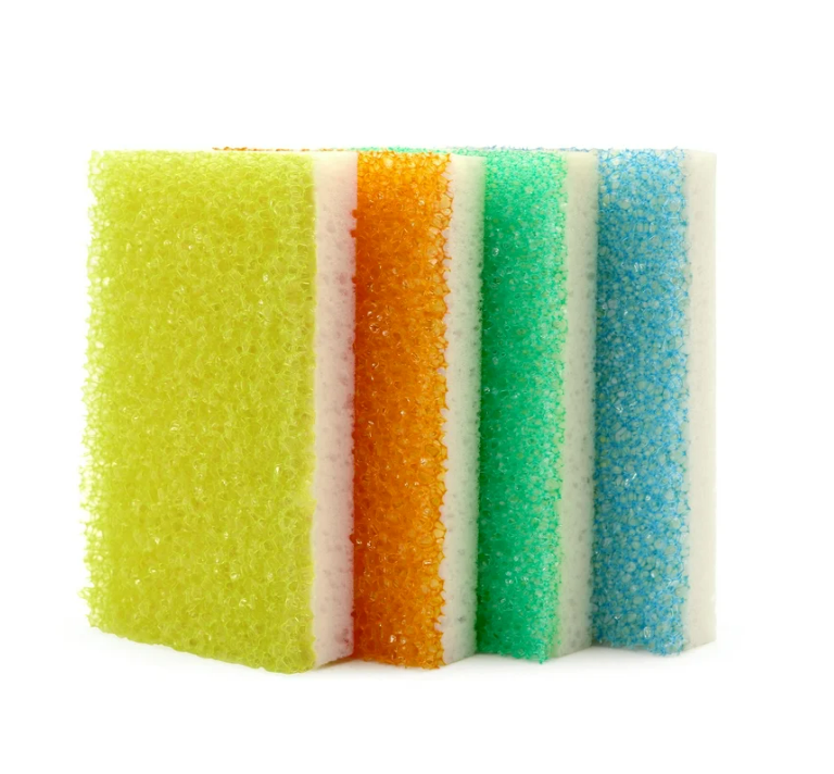 Scrub Daddy Sponge Daddy Dual-Sided Non- Scratch Sponge, 4 Count 👌(4 ...