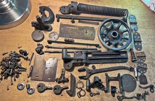 Vintage Lot of Salvaged Parts from a Singer Treadle Sewing Machine | eBay