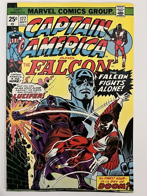 CAPTAIN AMERICA #177 MARVEL COMICS BRONZE AGE 1974 HIGH GRADE | eBay