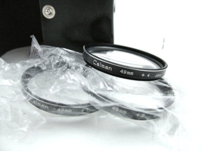 CALMAN 49MM 3PC CLOSE-UP CAMERA LENS SET (MINT) | eBay