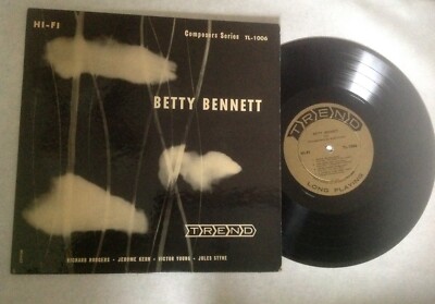 BETTY BENNETT - Betty Bennett Sings LP 1953 ORIGINAL | eBay