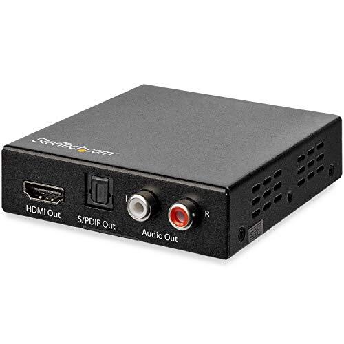 HDMI Audio Extractor - 4K 60Hz - HDMI Audio De-embedder - HDR - Toslink ...