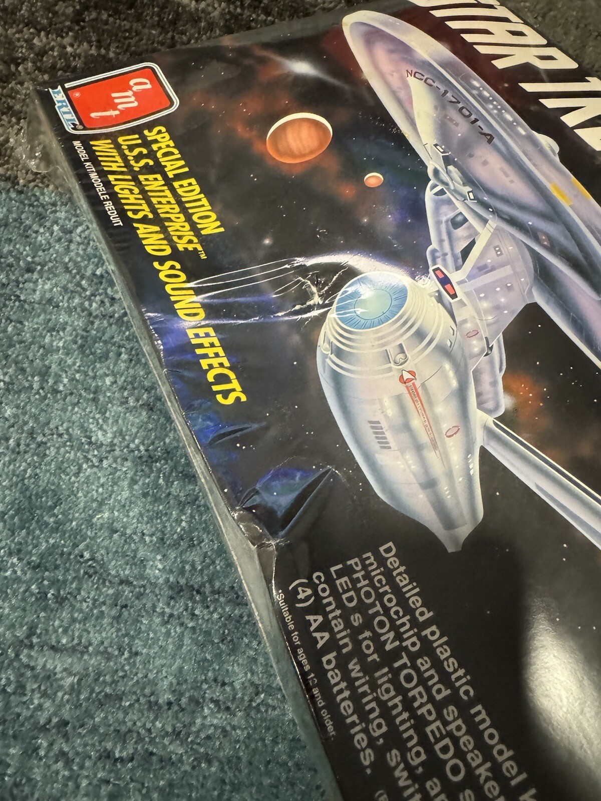 AMT STAR TREK SPECIAL EDITION USS ENTERPRISE LIGHTS SOUND EFFECTS | eBay