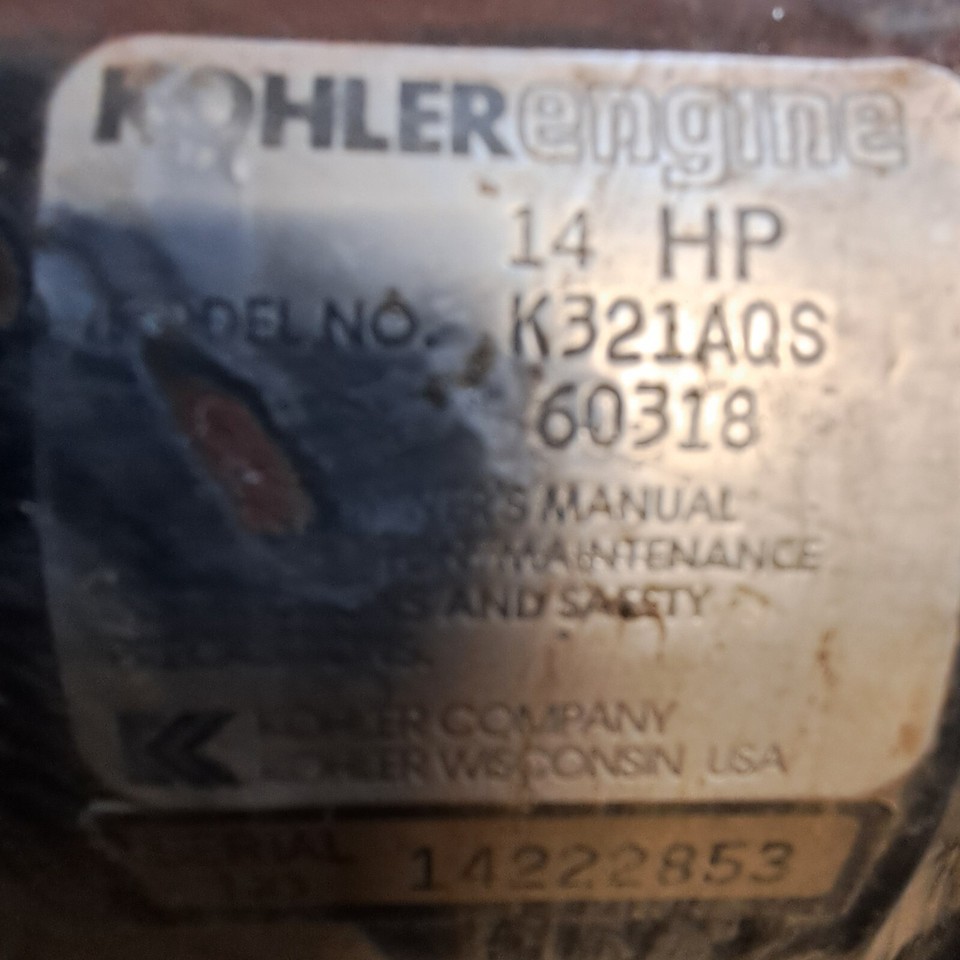 John Deere 212 214 216 - Kohler 14hp/K321 AQS engine. | eBay