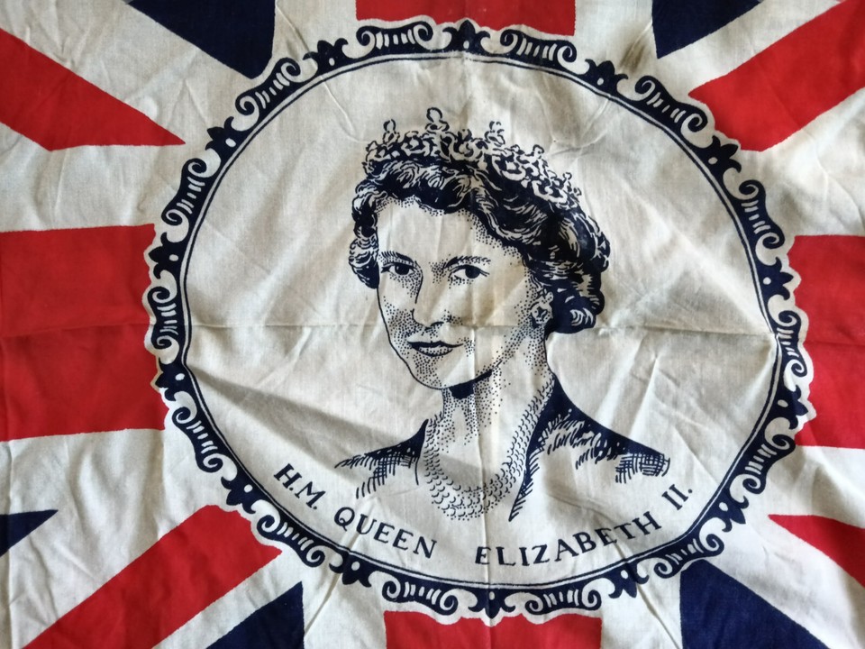 Queen Elizabeth Coronation Flag /Bunting Vintage 1953 | eBay