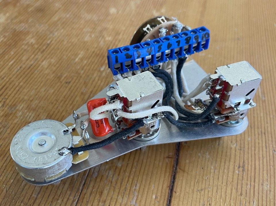 Solderless 19 Tone Fender Stratocaster Wiring HSH HSS Blender, Coil ...