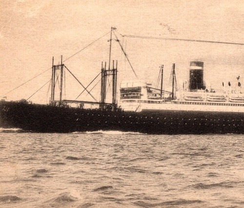 SS President Roosevelt CRUISE SHIP on ATLANTIC Vintage Postcard 7365 | eBay