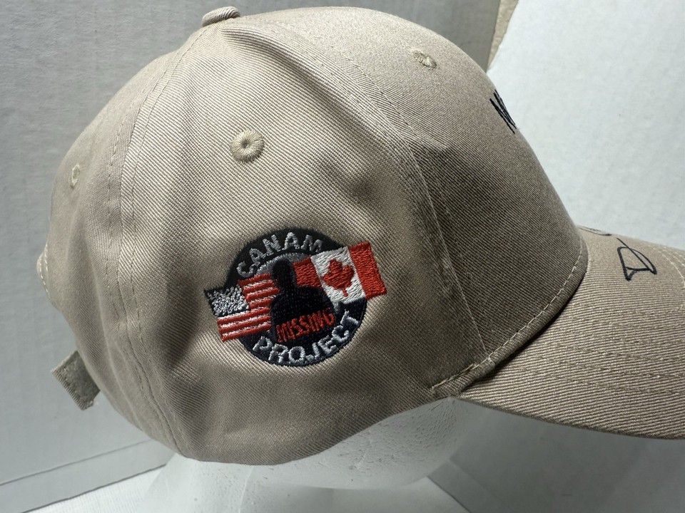 Missing 411 David Paulides Autographed Hat With Canam Project Patch. | eBay