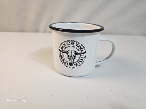 Bare Bone Vodka Enamelware Advertising Mug Coffee Cup | eBay
