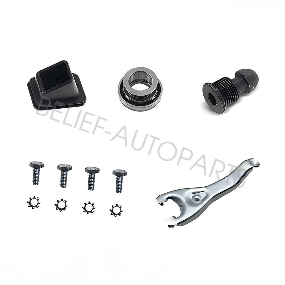 GM THROWOUT BEARING,PIVOT BALL,CLUTCH FORK & BOOT,CHEVY BBC,SBC,3899621 ...