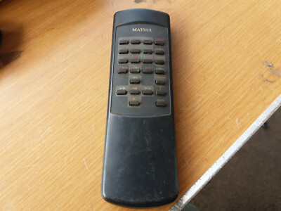MATSUI RC0328/MS REMOTE CONTROL (442) | eBay UK