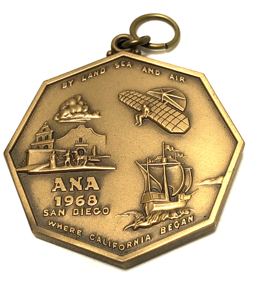 1967 ANA CONVENTION MEDAL IN SAN DIEGO BY MACO | eBay